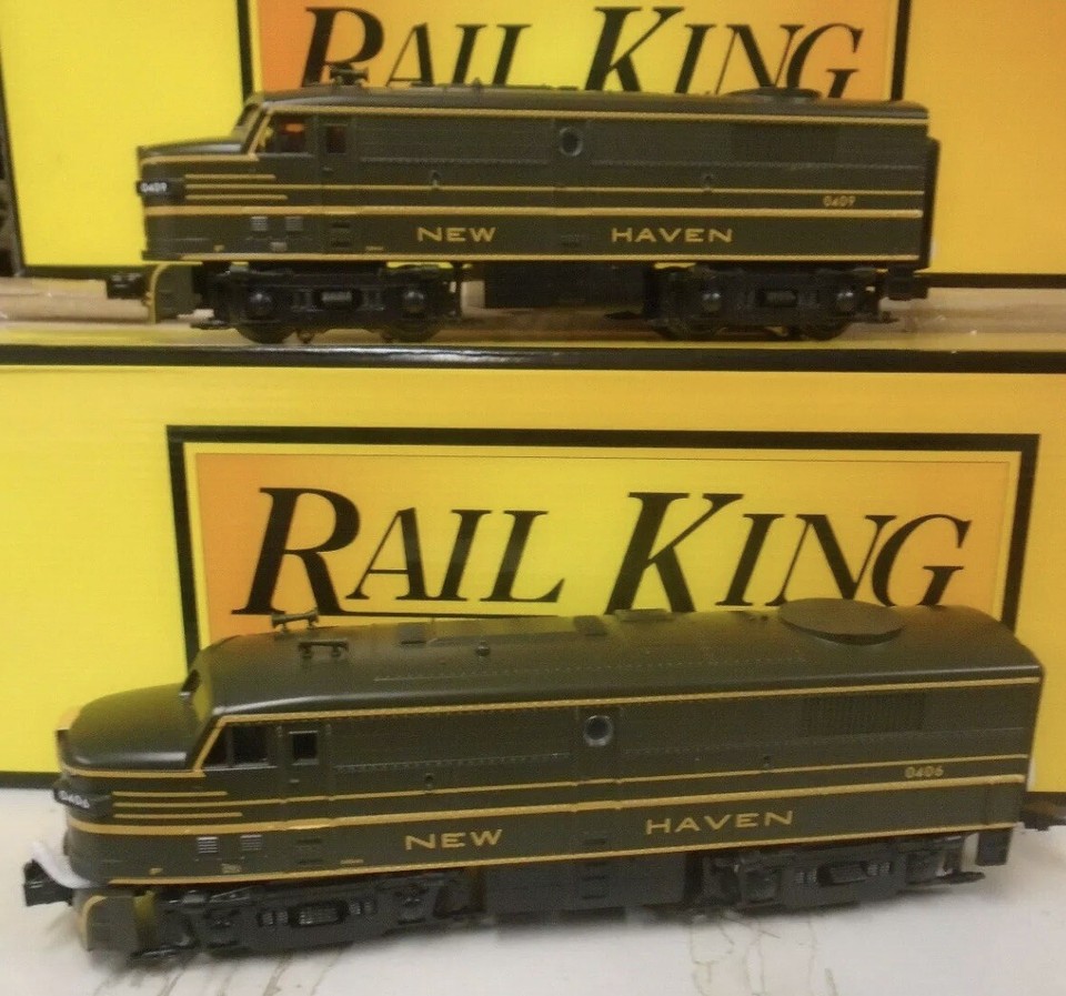 MTH RAILKING NEW HAVEN ALCO FA-2 DIESEL ENGINE MAKE IT NON-POWERED ...