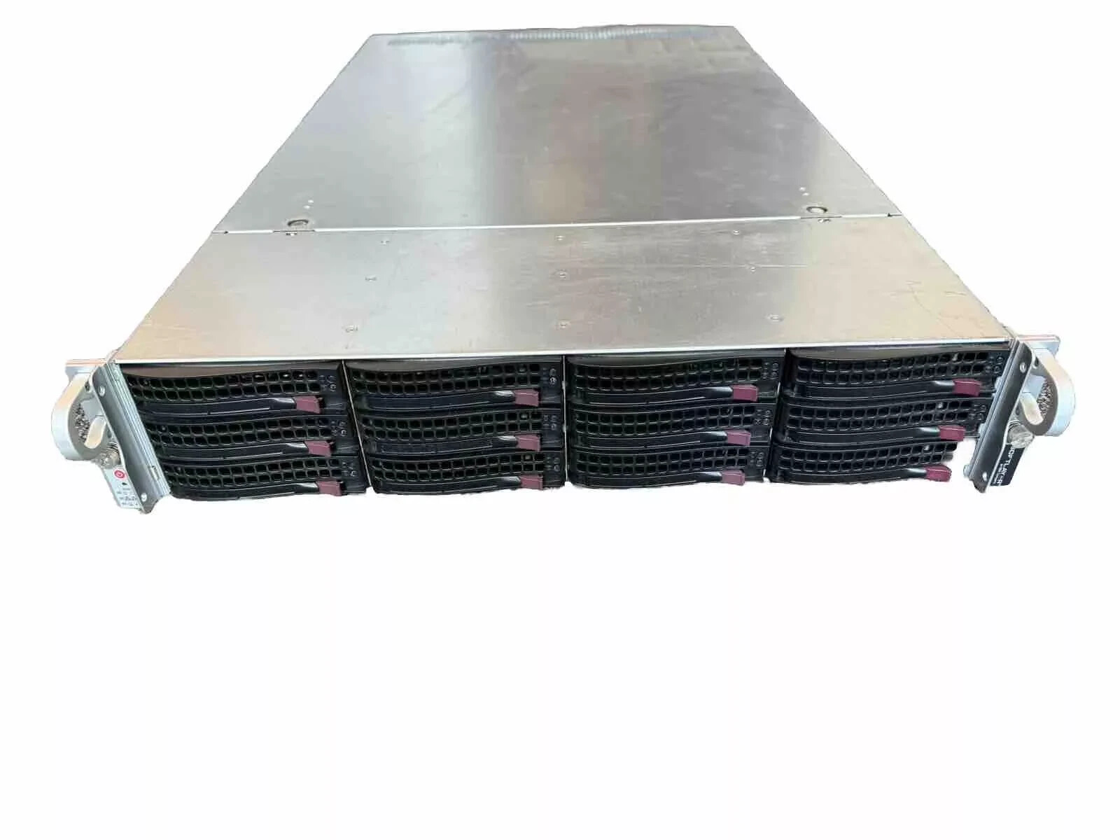 2U 12 Bay SAS3 SuperMicro Server 6028U-TR4T+ W/ X10DRU-i+,2xXeon E5 ...