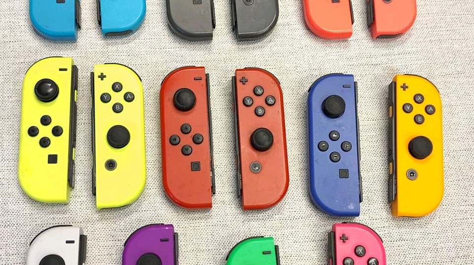 Official Nintendo Switch Official Joy Con Multiple Colours - Left/Right ...