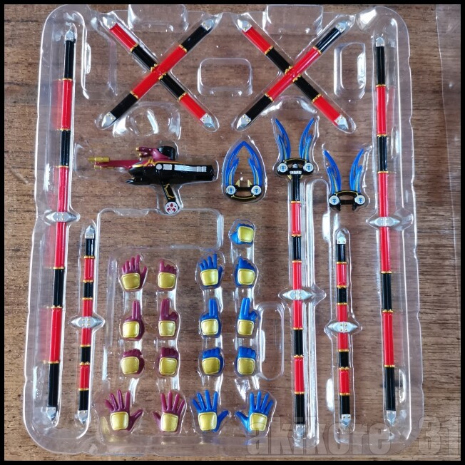 Power Rangers S.H.Figuarts Ninpuu Sentai Hurricaneger GOURAIGER Set ...