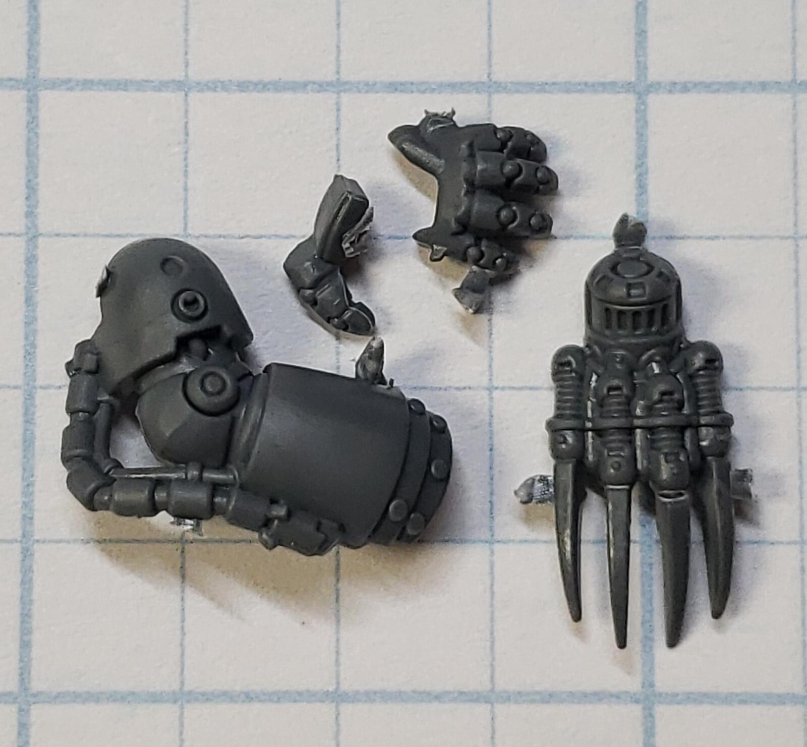 30K Space Marine Bits Mark III Tactical Squad Power Fist Lightning Claw ...