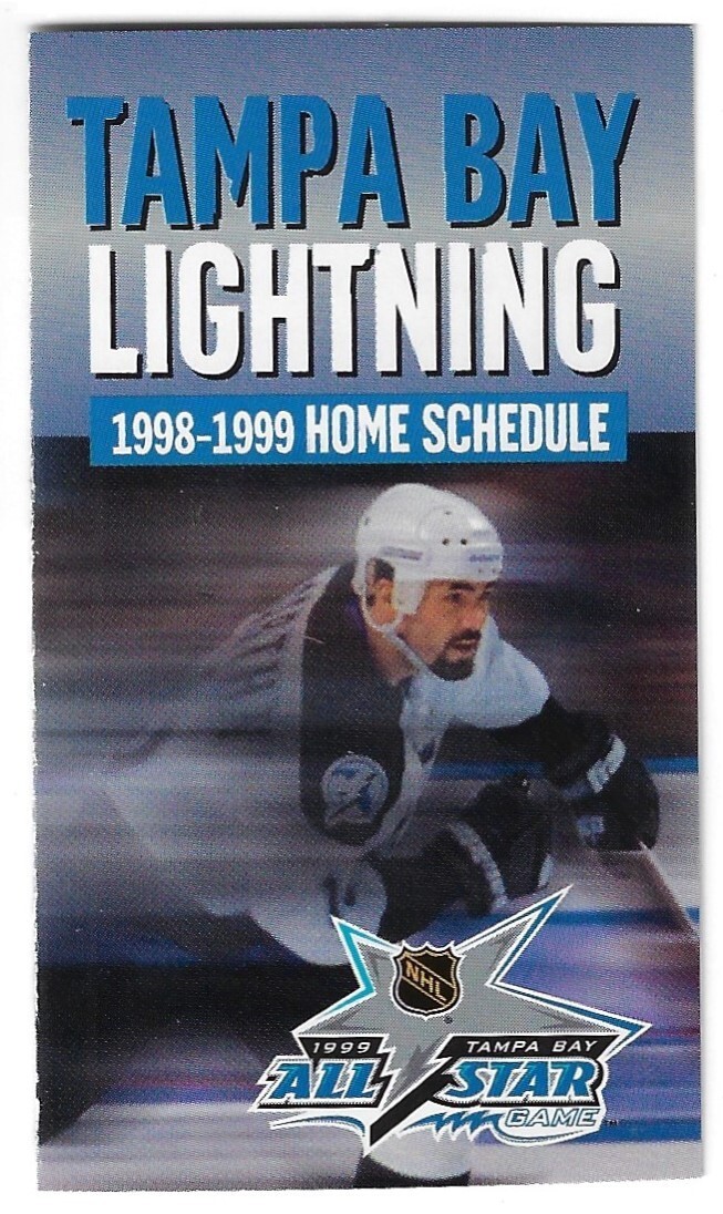 Lightning Game Schedule
