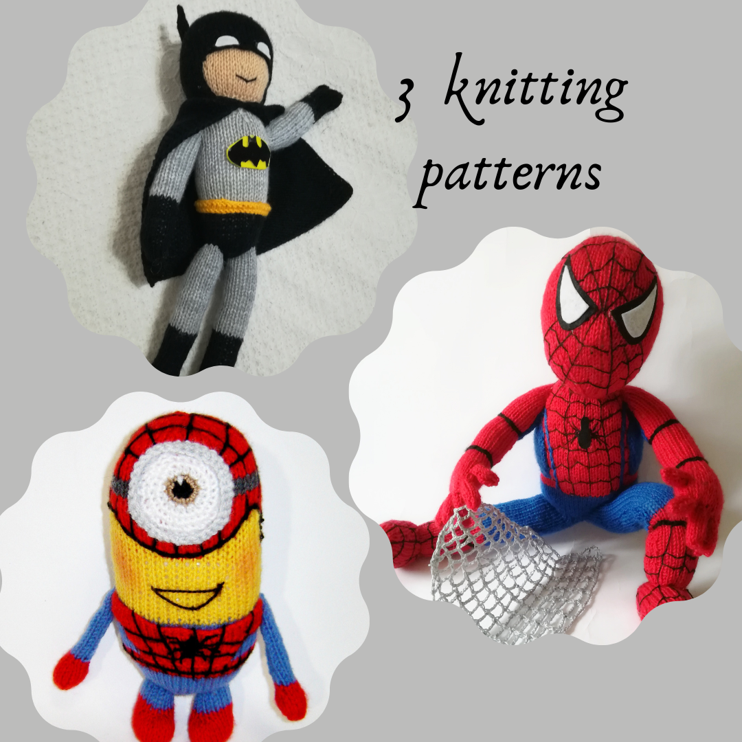 Spiderman Knitting Pattern Knit Spiderman Chart Intarsia Knitting