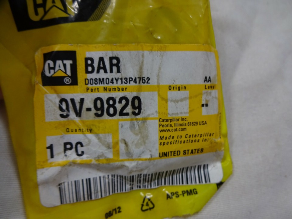 Caterpillar 9V-9829 Bar cab Genuine CAT Wheel Loader Toolcarrier | eBay