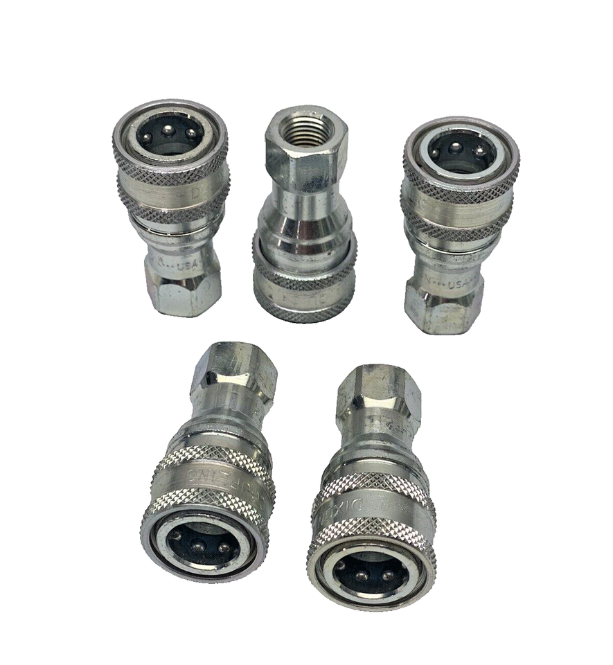 Pack of 5, Dixon Quick Coupling 2HF2 Hydraulic Socket | eBay