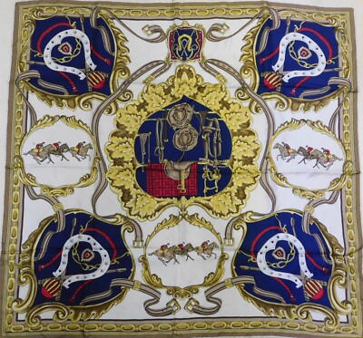 Scarf 100% Pure Silk Vintage Women (685) 74cm x 78cm | eBay