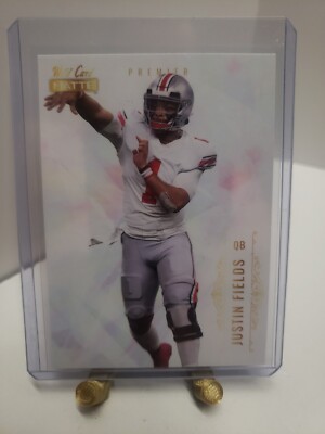 2021 Wild Card Justin Fields MBC-2 Rookie Card Buckeyes Bears | eBay