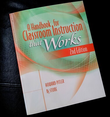 New Teacher Resource Handbook for Classroom Instruction That Works 2nd ...
