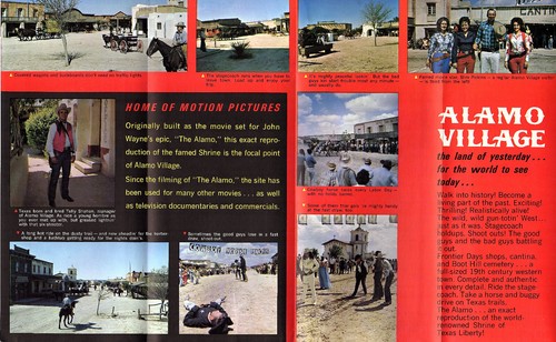 Alamo Village Movie Set & Tourist Attraction Bracketville Texas Vintage ...