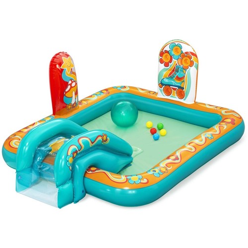 Bestway Inflatable Pool Hippie Play Park 193x152x74 cm +2 Years Garden ...
