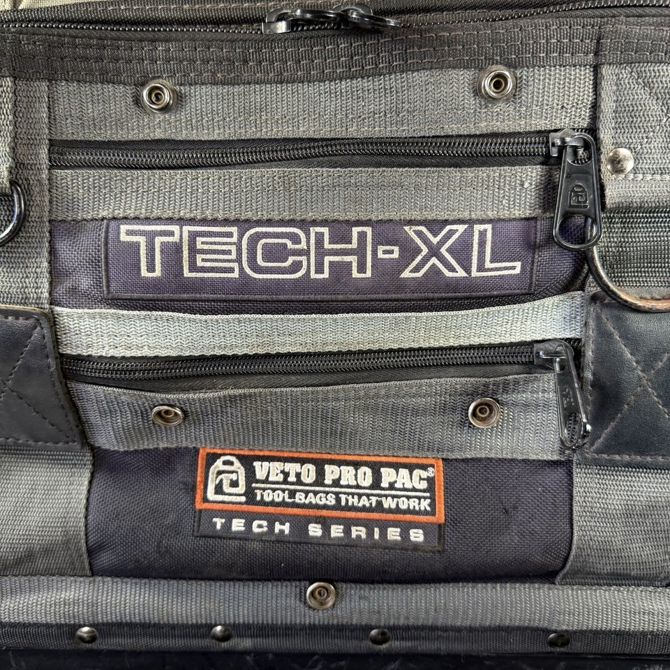Veto Pro Pac Tech XL Tech Series Technician Tool Bag Tote W/ Strap | eBay