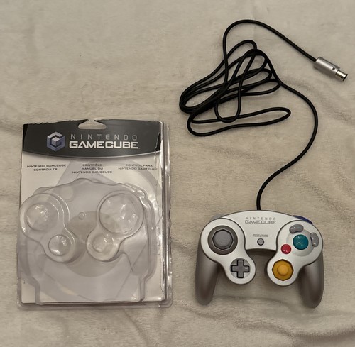 Nintendo GameCube Controller Platinum Silver OEM (BRAND NEW/READ DESC ...