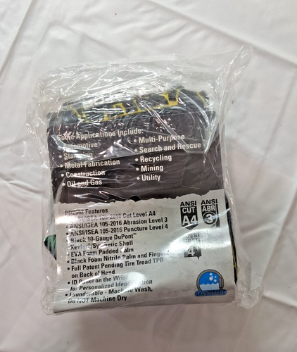 MCR Safety Predator Gloves Size XL ANSI Cut A4 ANSI Puncture 4 PD2952XL ...