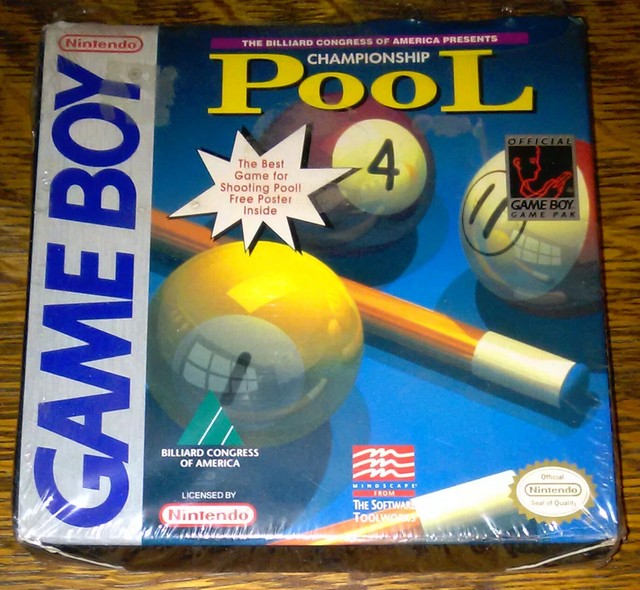 Championship Pool (Nintendo Game Boy, 1993) for sale online | eBay