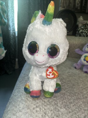 Ty Beanie Boos Pixy the Unicorn 6" Plush Stuffed Animal | eBay