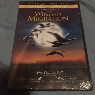 Winged Migration (DVD, 2001, Special Edition) NEW NIP Sealed Free ...
