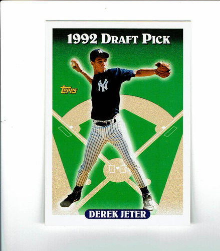 1992 Topps Derek Jeter Draft Pick Rookie Card RC #98 | eBay