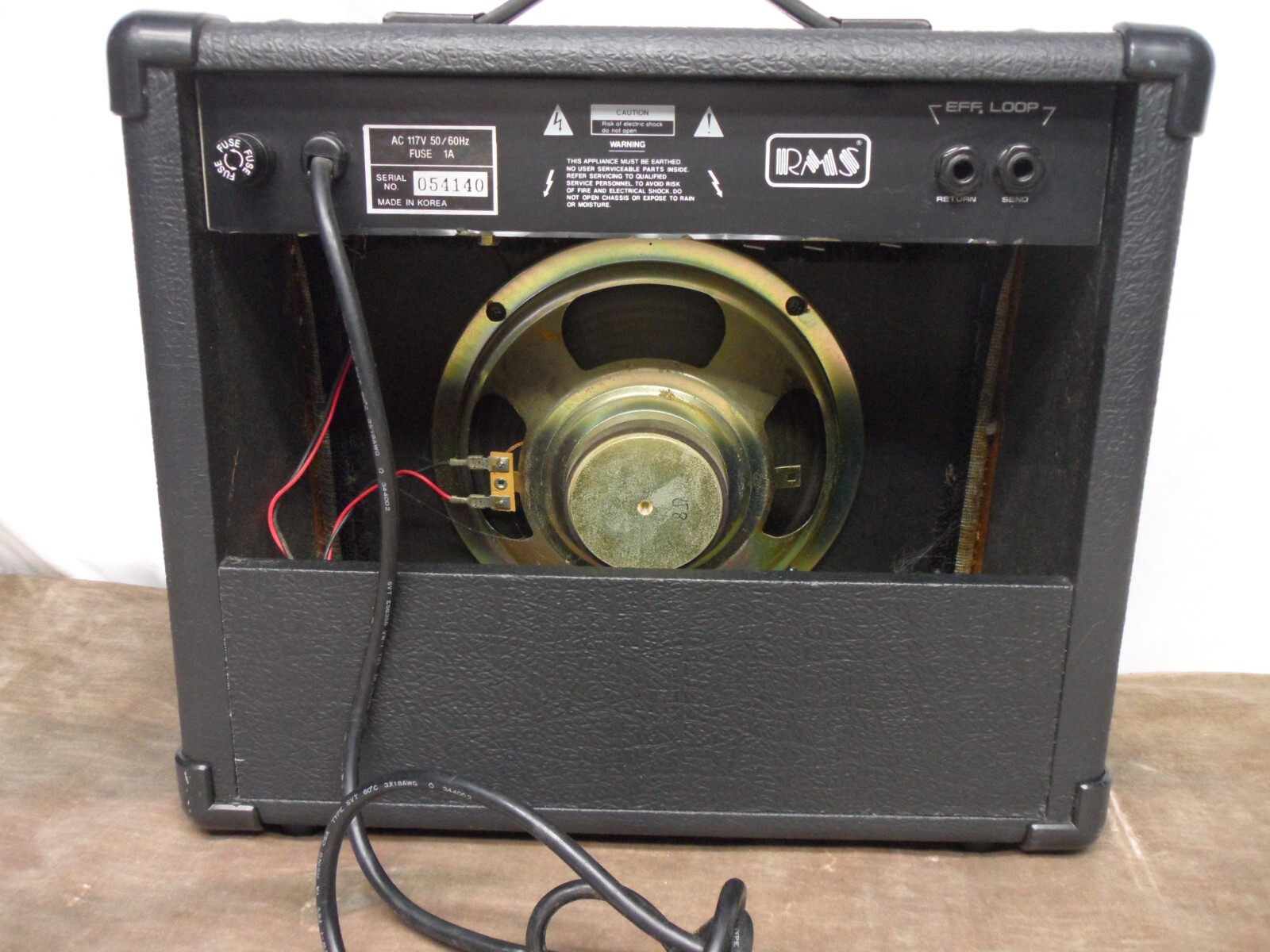 RMS 400-D 20 watt amp Classic Tweed | eBay