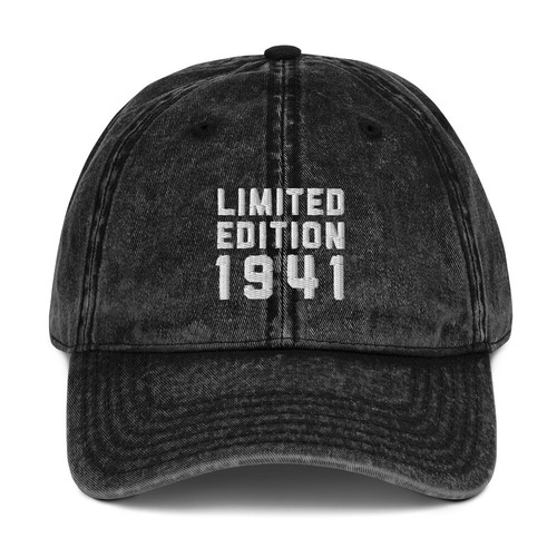 LIMITED EDITION 1941 Hat Cap for Dad Father's Day Birthday Gift Idea ...
