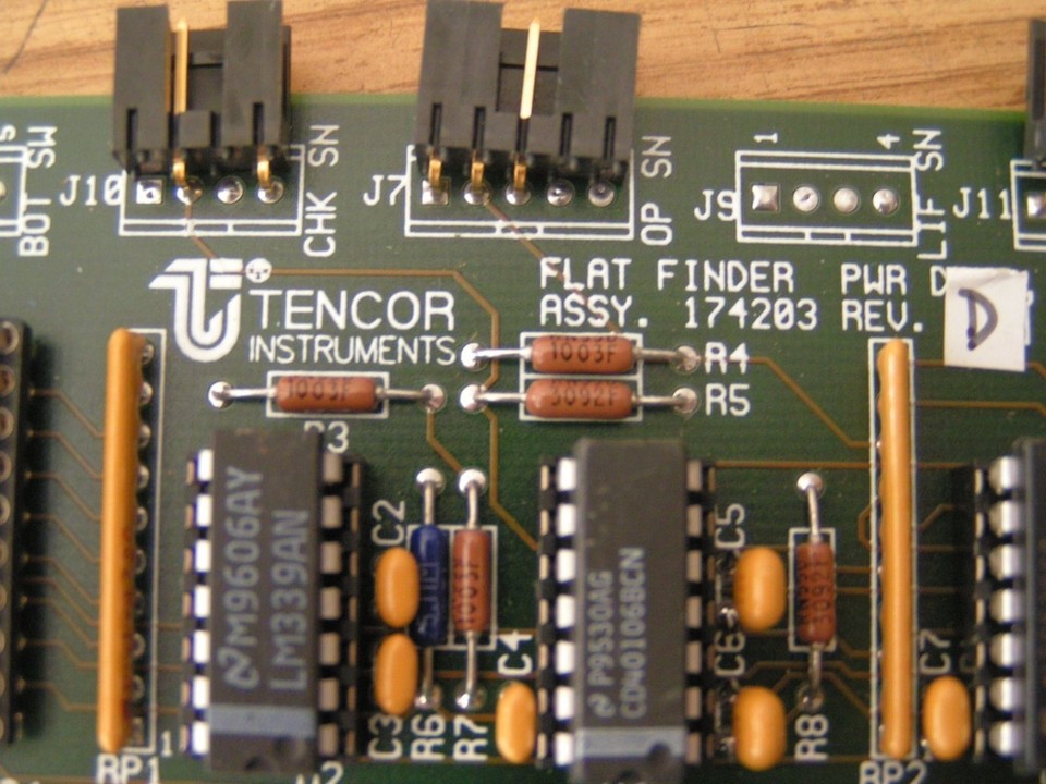 TENCOR INSTRUMENTS FLAT FINDER PWR D ASSY 174203 REV. D | eBay