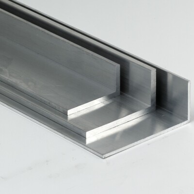 Aluminium Winkel 100x40x4mm Länge wählbar Alu AlMgSi05 Aluwinkel ...