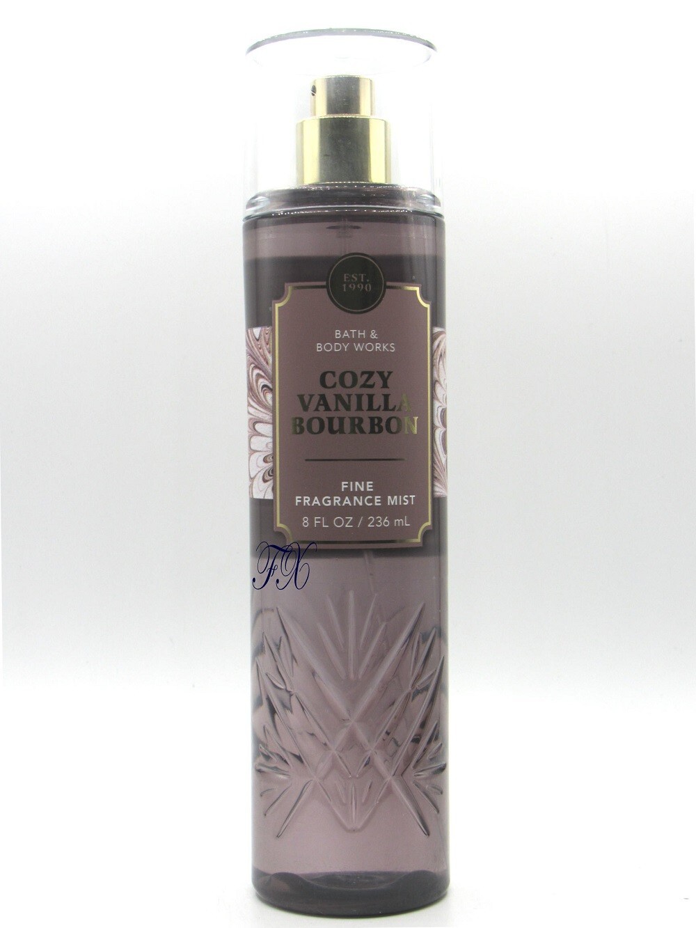 BATH & BODY WORKS COZY VANILLA BOURBON FRAGRANCE MIST BODY SPRAY 8 FL ...
