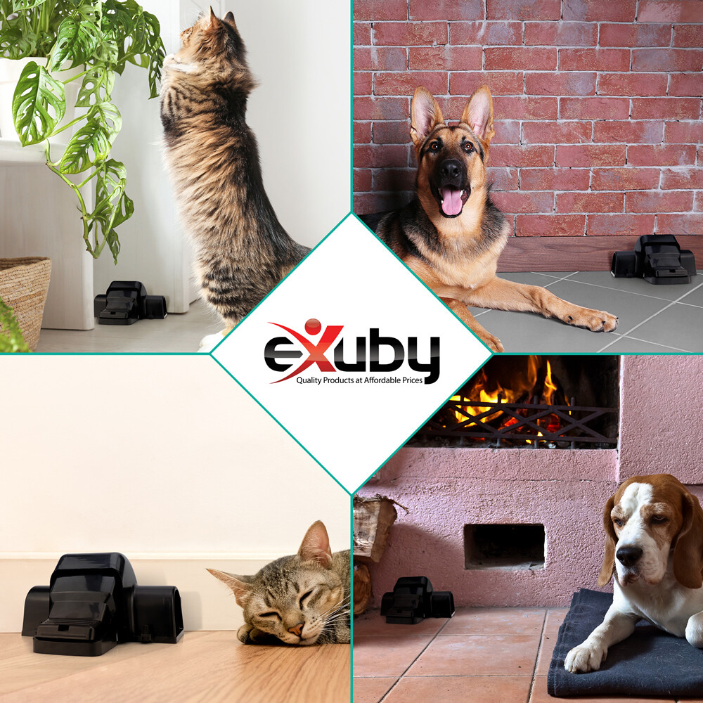 eXuby Pet-Safe Mouse Trap - Tunnel Design, Dual Entry for Better Catch ...