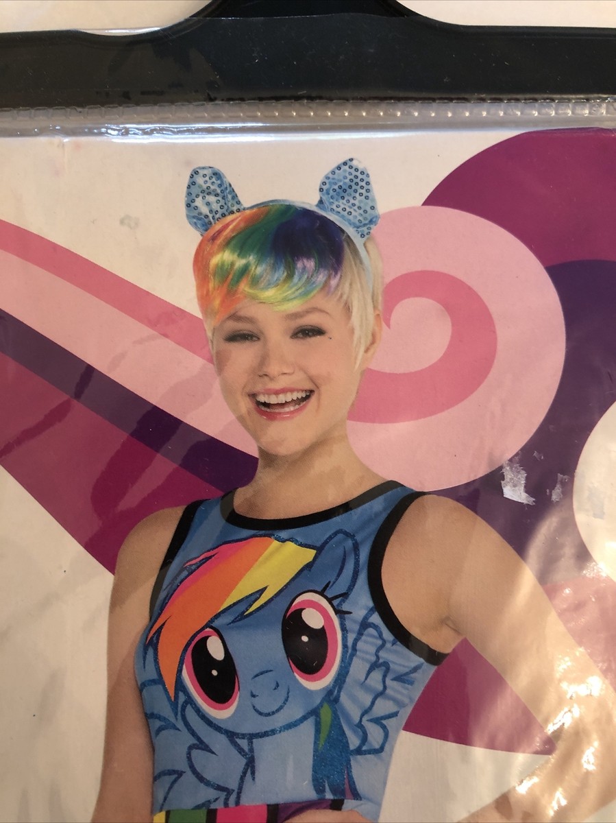 Rainbow Dash Face Paint