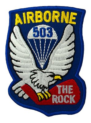 503rd Airborne Division Patch (060) 2 1/4" x 3" Embroidered Patch 32062 ...