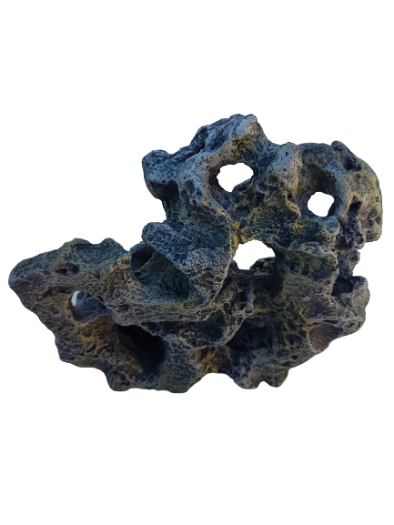 Aquariumh2o Extra Large Resin Lava Rock Aquarium Fish Tank Decoration ...