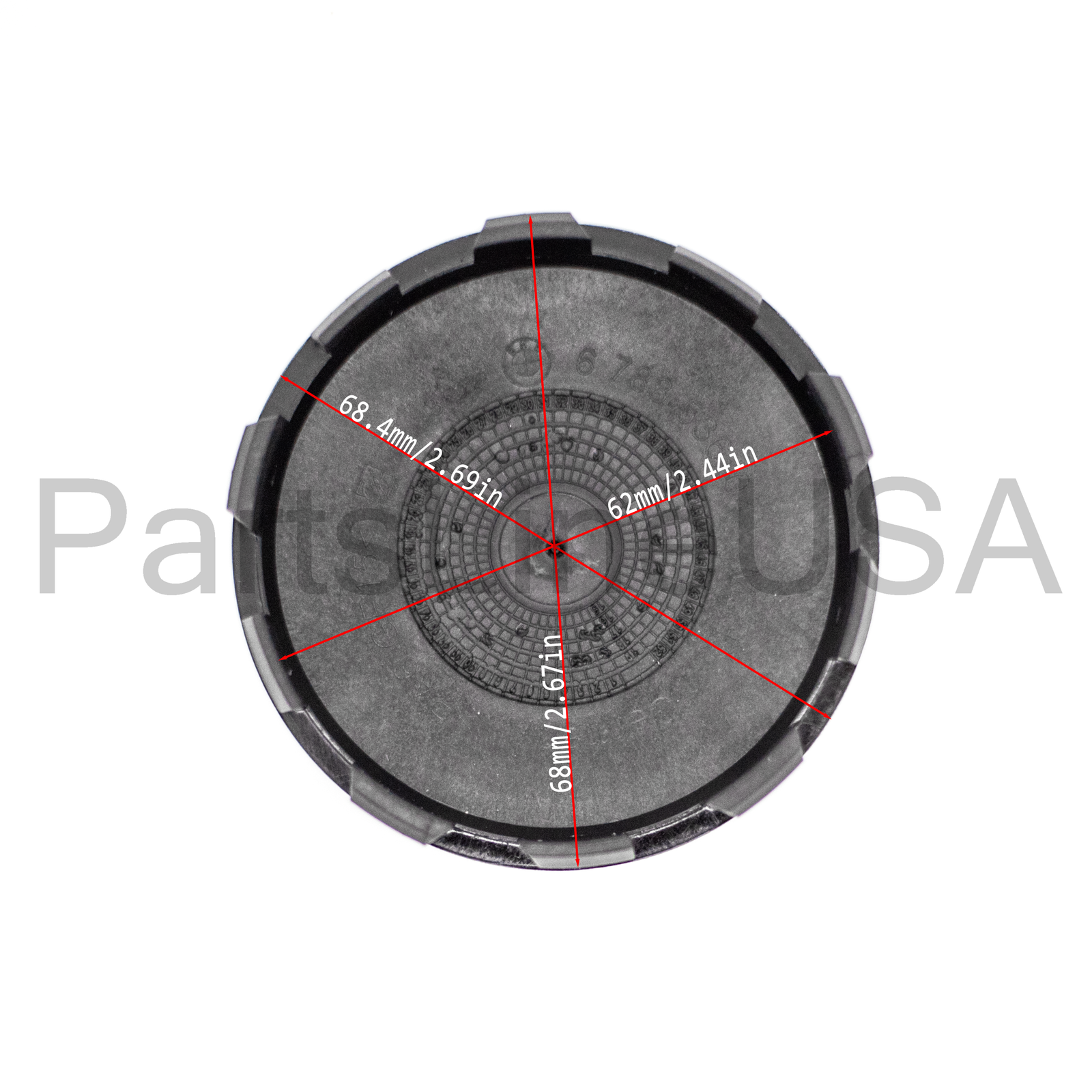 Genuine BMW 1 pc Wheel Center Cap Series 3 5 M Models X3 Sav X5 36-13-6 ...