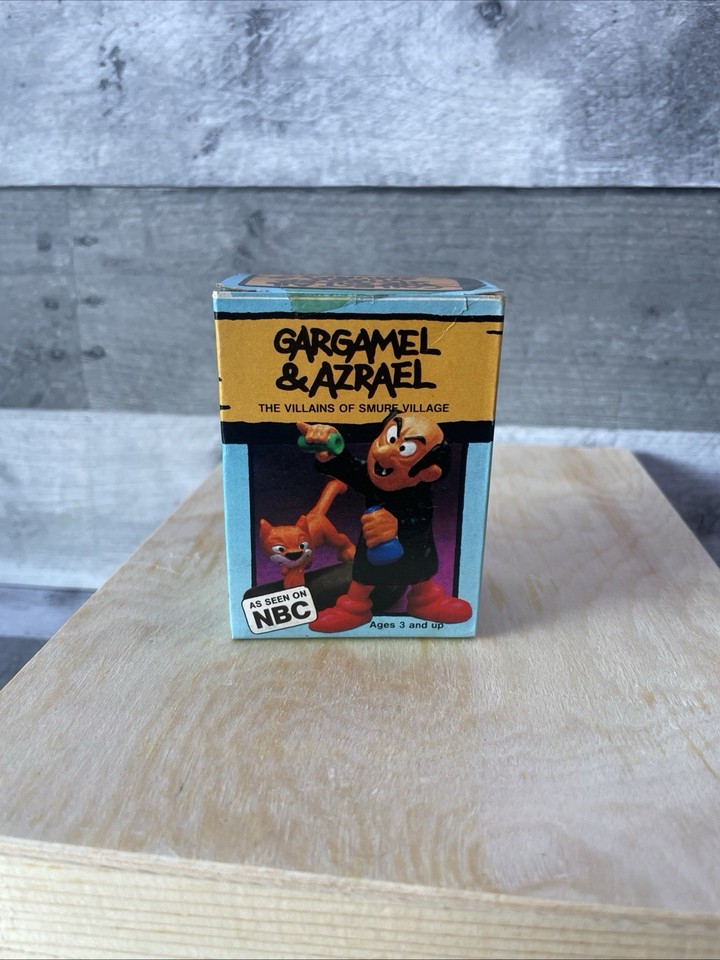 Vtg Rare Super Smurf Gargamel Azrael Cat Figures Schleich Peyo 1978 | eBay