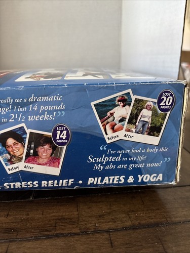 The bean ultimate exerciser shape tone body rocking Action DVDs Loss ...