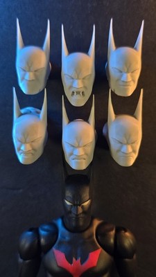 ( CT toys Daredevil ) Custom 3D-printed Mafex Styled Batman Beyond Head ...