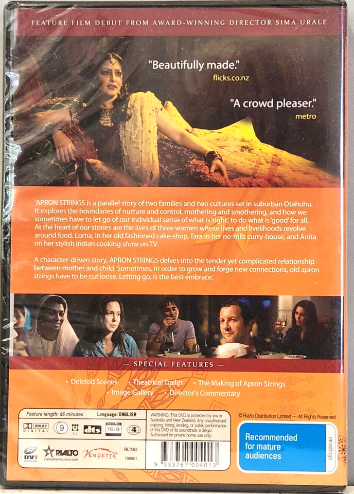 APRON STRINGS - Laila Rouass, Scott Wills, Jennifer Ludlam - NEW DVD ...