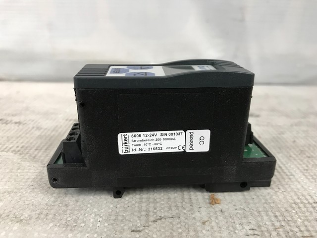 Burkert Proportional Solenoid Valve Digital Control Module 8605 for ...