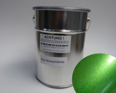 0,5L Basislack Spritzfertig Candy Grün Autolack Tuning geeignet für VW ...