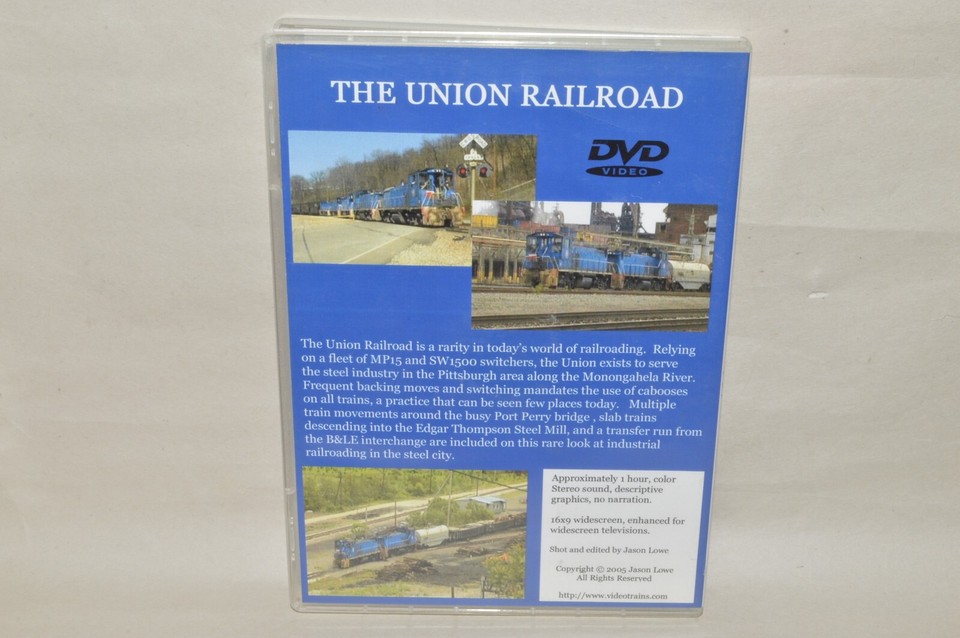 railroad train DVD video Union RR Pittsburgh Pennsylvania | eBay