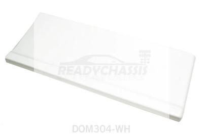 Dominator Racing Products SS Nose Ext White Left Side Dominator SS 304 ...