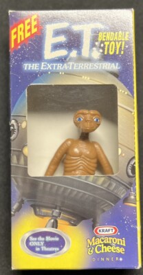 E.T. the extra Terrestrial 2002 bendy figure from Kraft New in Box | eBay