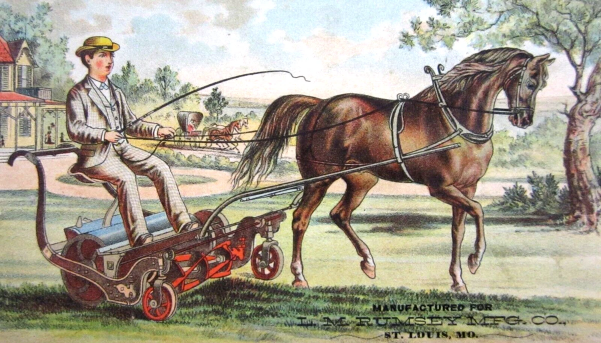 Victorian Lawn Mower