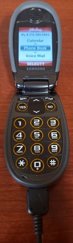 Samsung Jitterbug J SPH-A310 Cell Phone – Gray Tested & Working | eBay