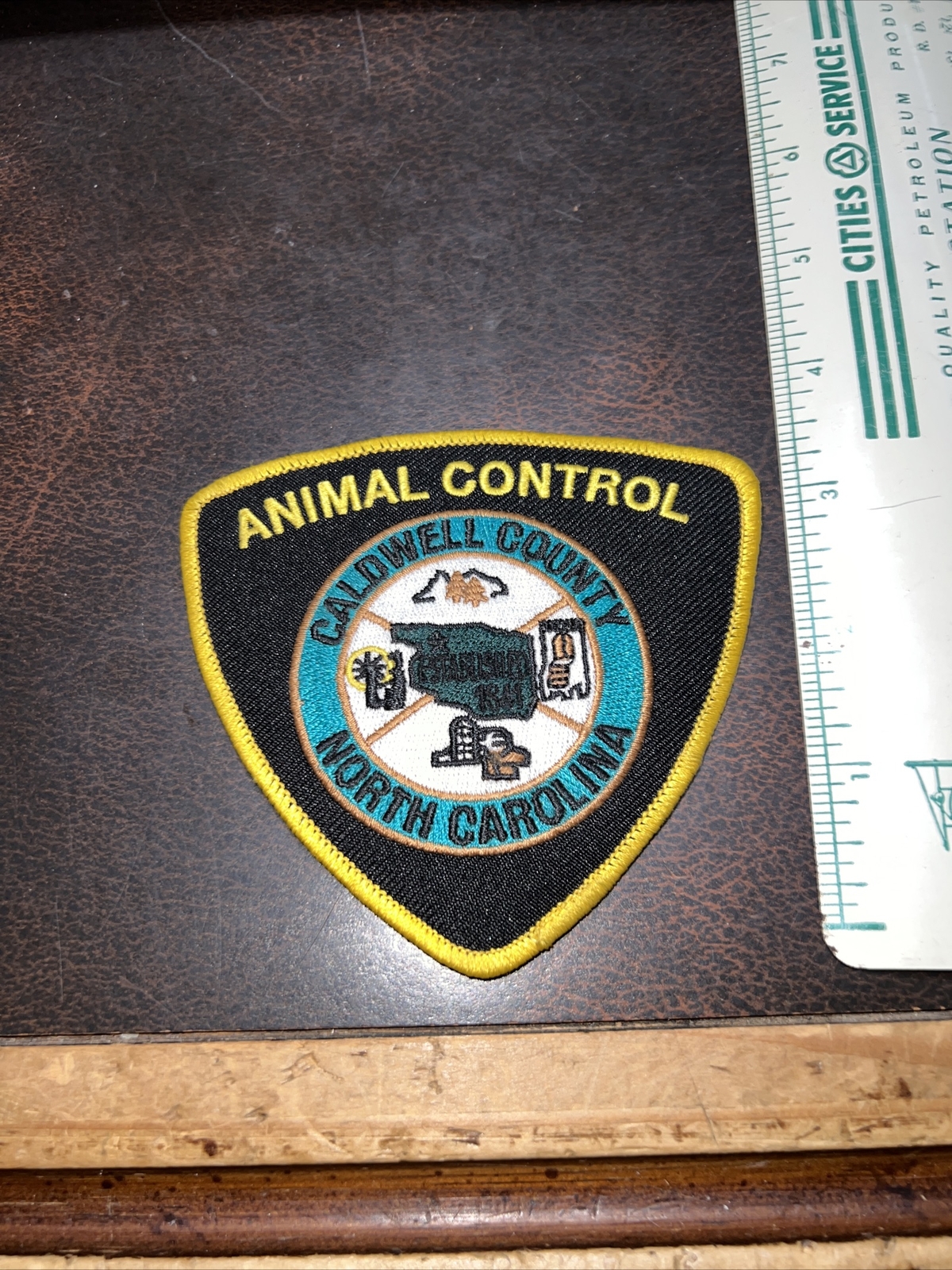 Obsolete Sheriff Police Department Office Patch Caldwell Co NC Animal ...