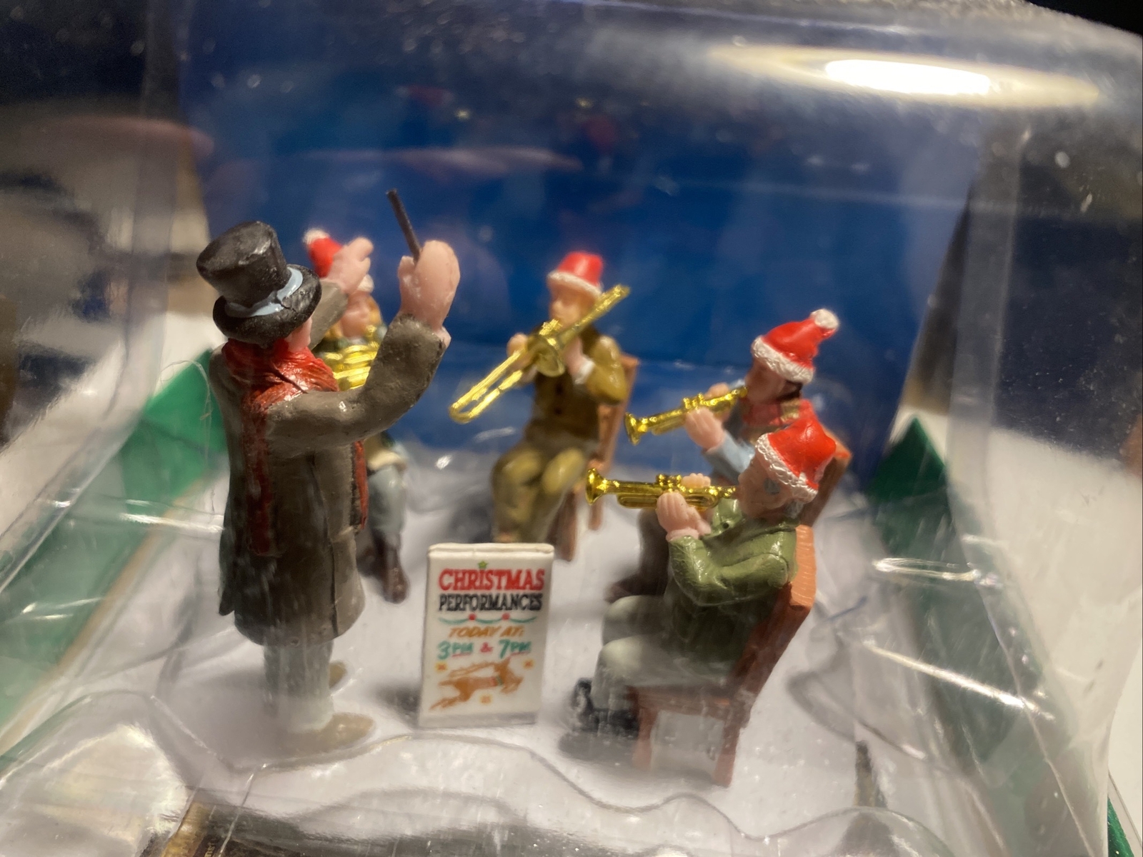 LEMAX Gazebo Band -Holiday Village Train Accent-5 Piece Set | eBay