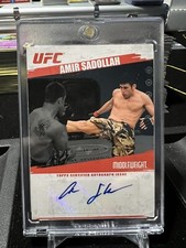 2009 Topps UFC - Fighter Autographs Amir Sadollah #FA-ASA (AU, RC) for ...