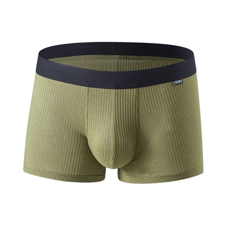 Soft Men's Boxer Panties U Convex Pouch Shorts Sexy Male Underwear ...