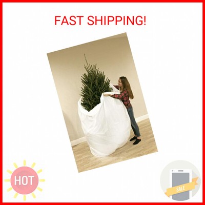 Jumbo Christmas Tree Removal Storage and Disposal Bag for Trees Up to 9 ...