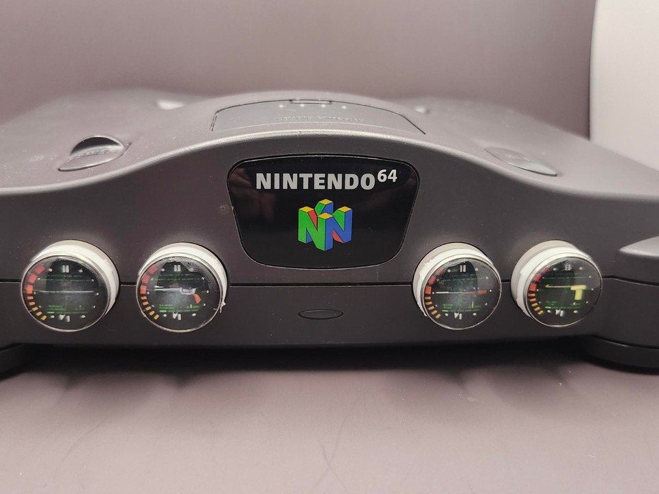 Glass N64 Port Covers 007 GoldenEye Style | eBay
