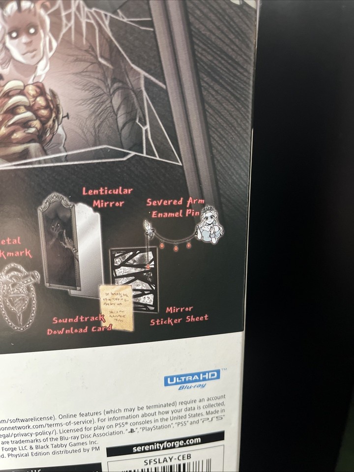 Slay The Princess The Pristine Cut Collector’s Edition - Severed Arm ...