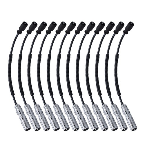 12 Pcs Spark Plug Ignition Line Set Wire Car Cable Auto Accessories for ...